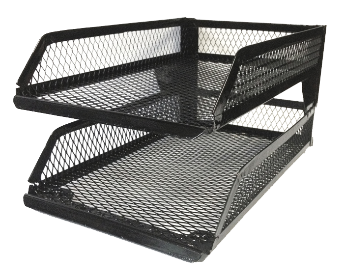 Sliderail (JS-2001) 2 Layer Metal Tray – Office and Paper Ally Co Ltd