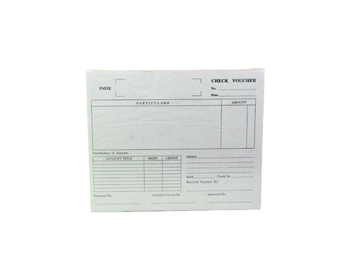 Check Voucher with Duplicate – Office and Paper Ally Co Ltd