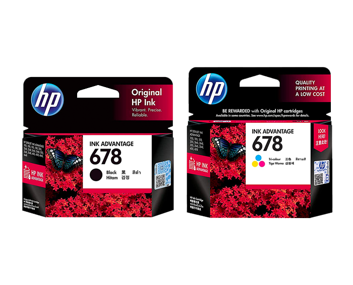 HP 678 Original Ink Advantage Cartridge – Office and Paper Ally Co Ltd