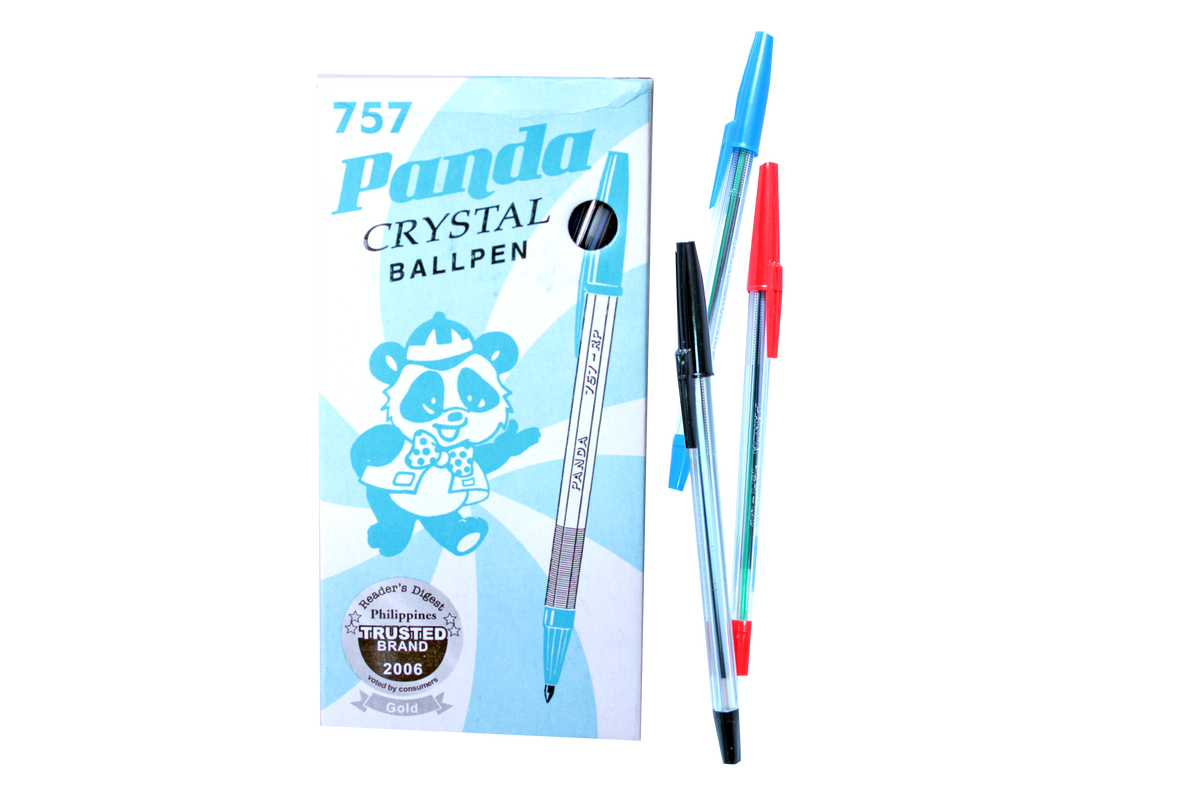 PANDA Crystal Ballpen – Office and Paper Ally Co Ltd