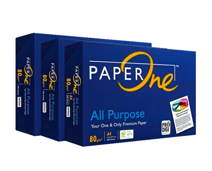 Paper One Copy Paper 80GSM S24 – Office and Paper Ally Co Ltd