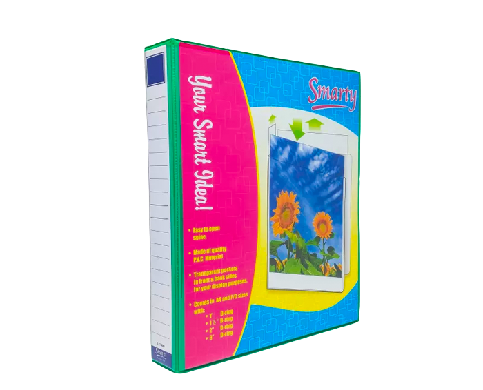 SMARTY 3-Ring 1", A4 (D-1000) Binder – Office and Paper Ally Co Ltd